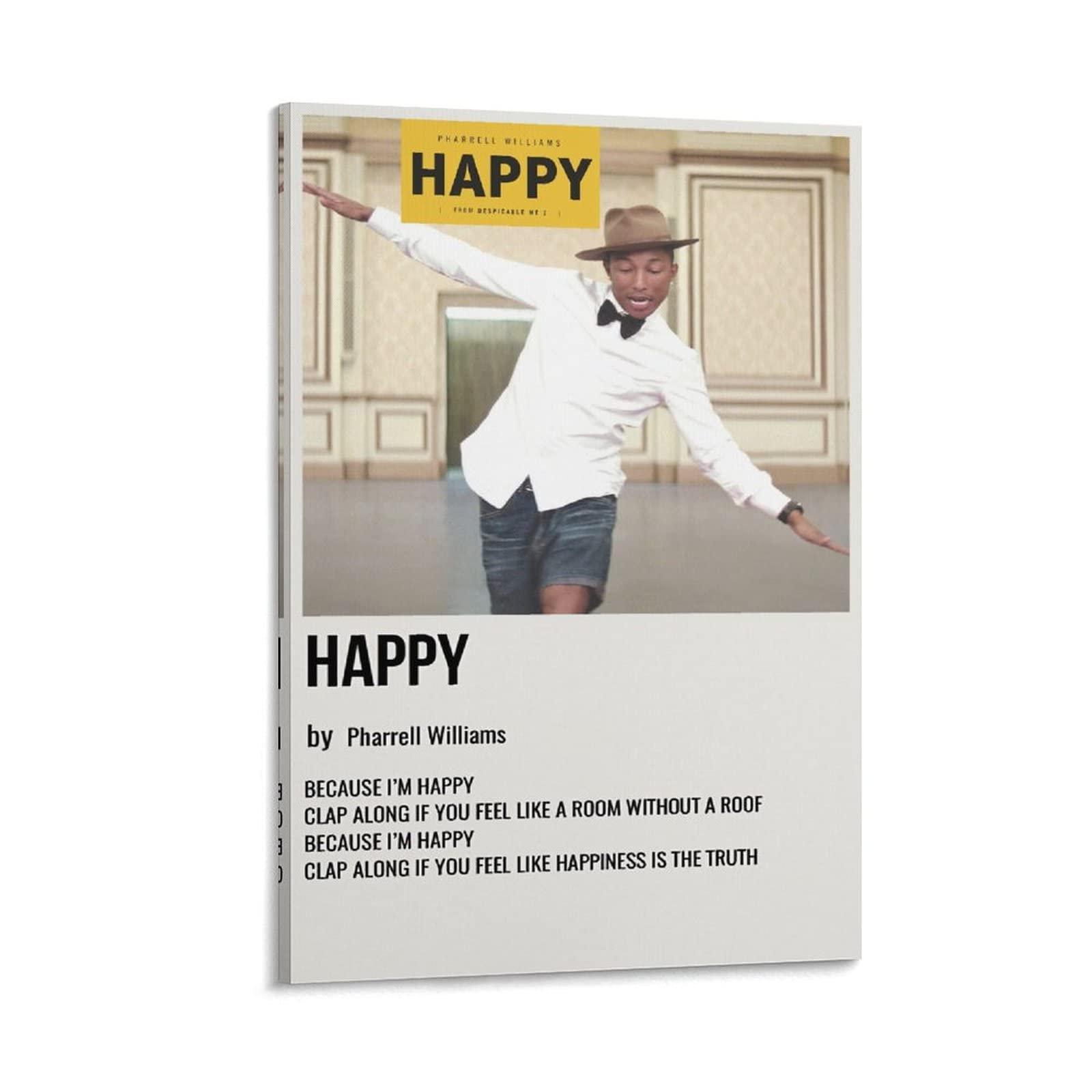 Pharrell Williams Happy Artwork
