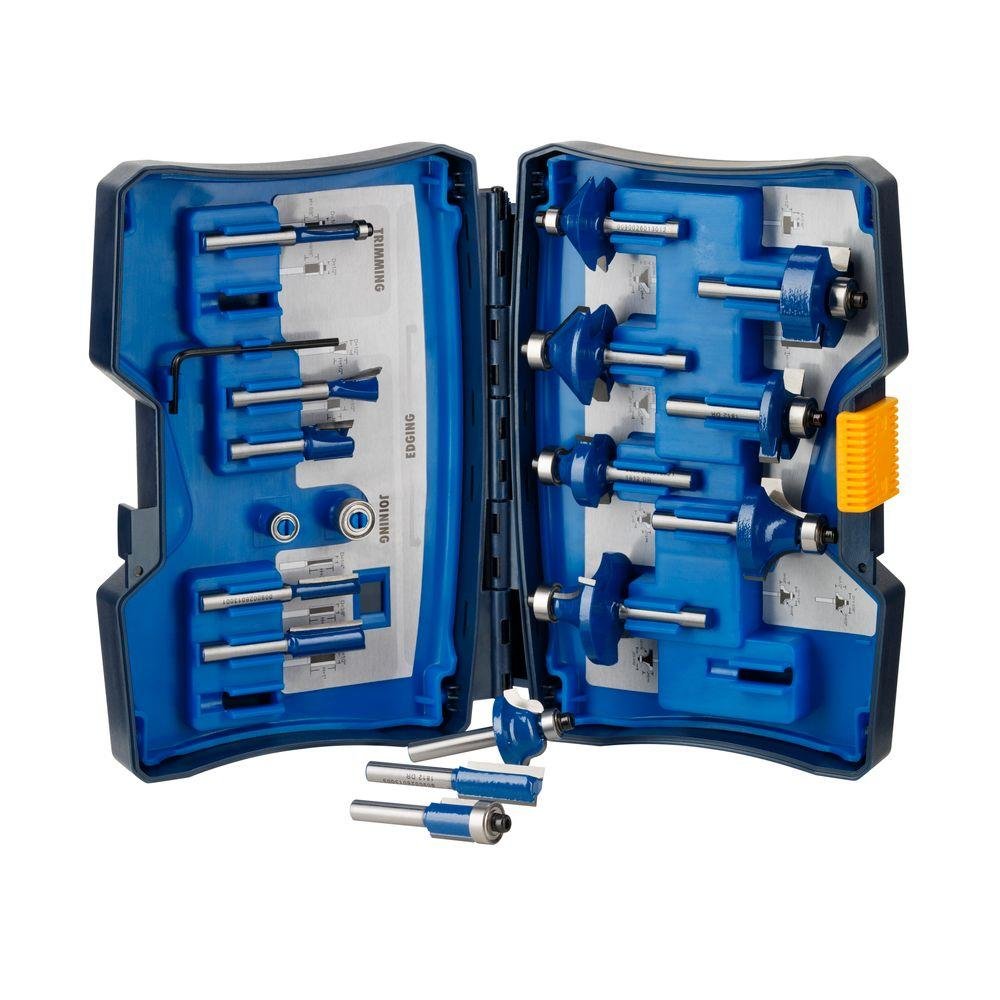 Ryobi A25RS15 15-Piece Router Bit Set - Amazon.com