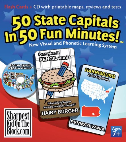 50 State Capitals in 50 Fun Minutes! : Amazon.in: Books
