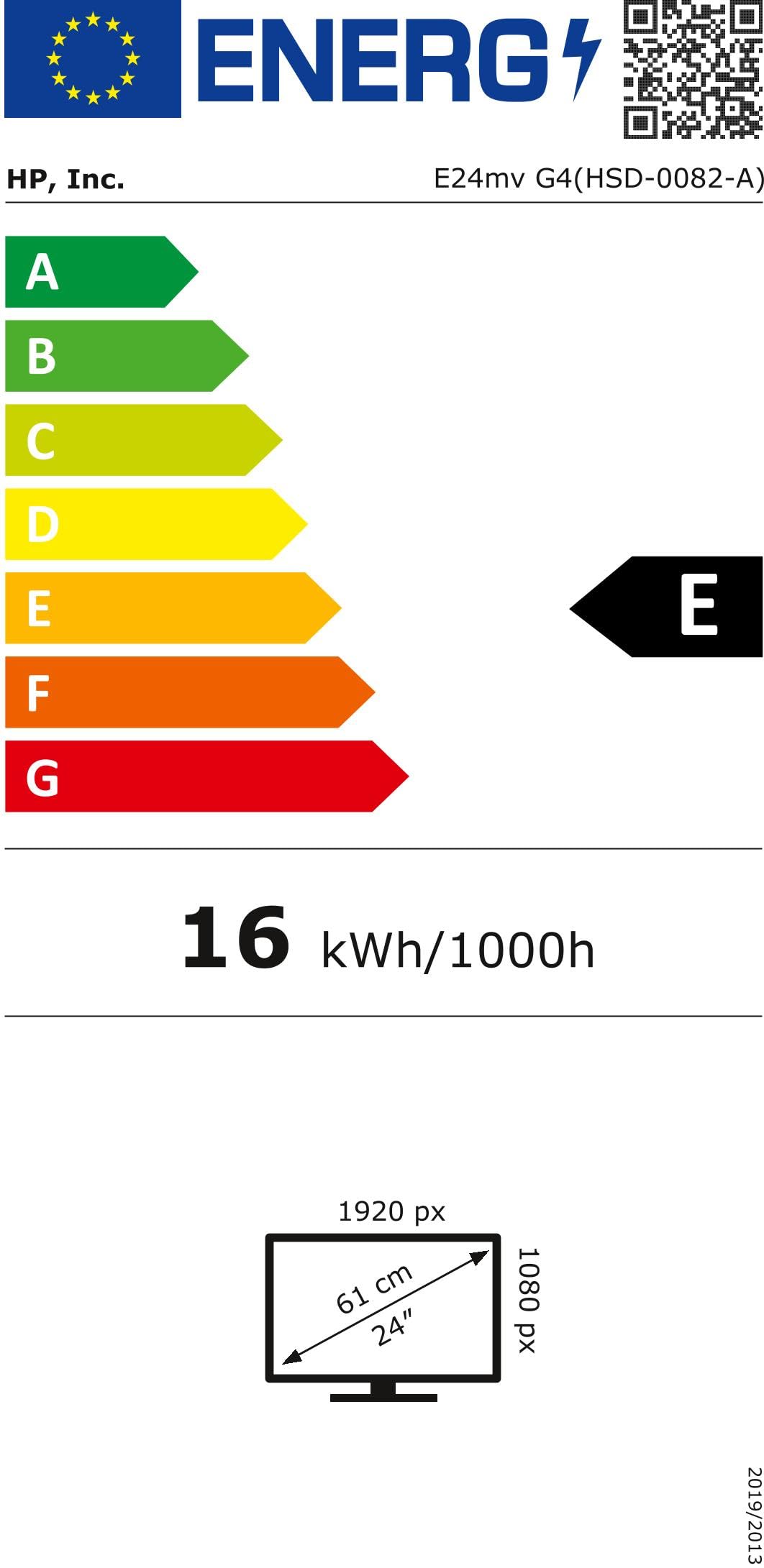 HP M24 Webcam Monitor - 24 Inch Screen, Full HD IPS, 75Hz, 5ms Response ...