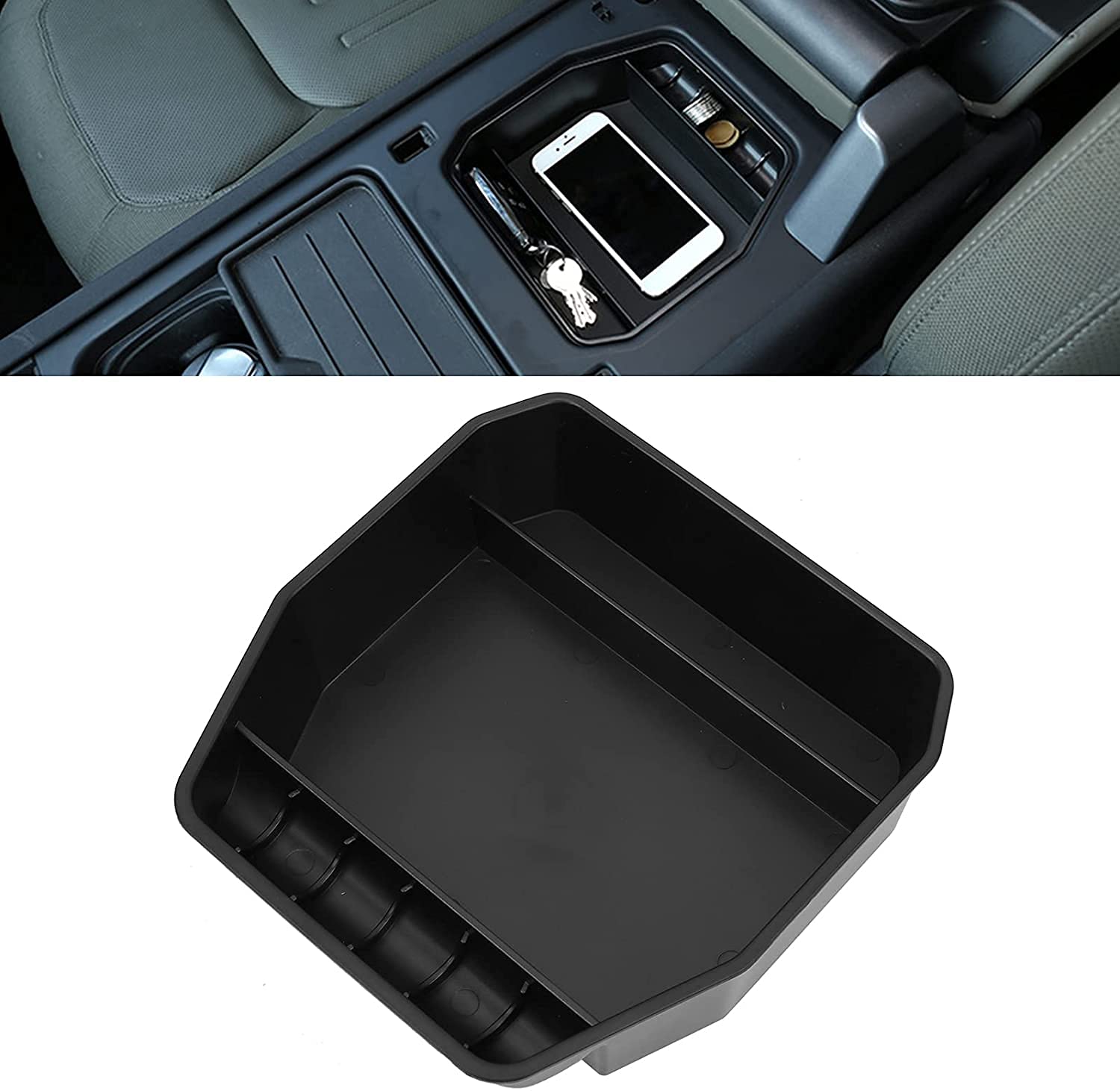 Qadir Center Console Organizer Compatible With 2020 2021 Land Rover ...