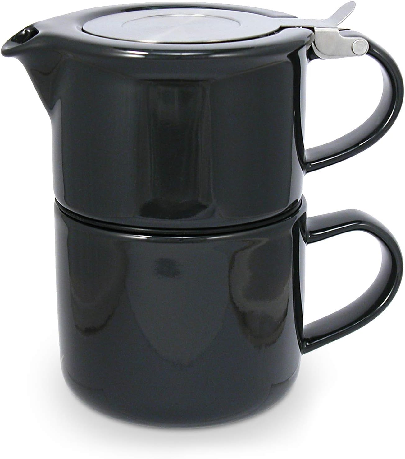 Amazon.com: FORLIFE Tea for One with Infuser 14 ounces, Red : Home ...