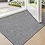 LUMI Indoor Door Mat, Non Slip Rubber Backing Entrance Mat, Easy Clean ...