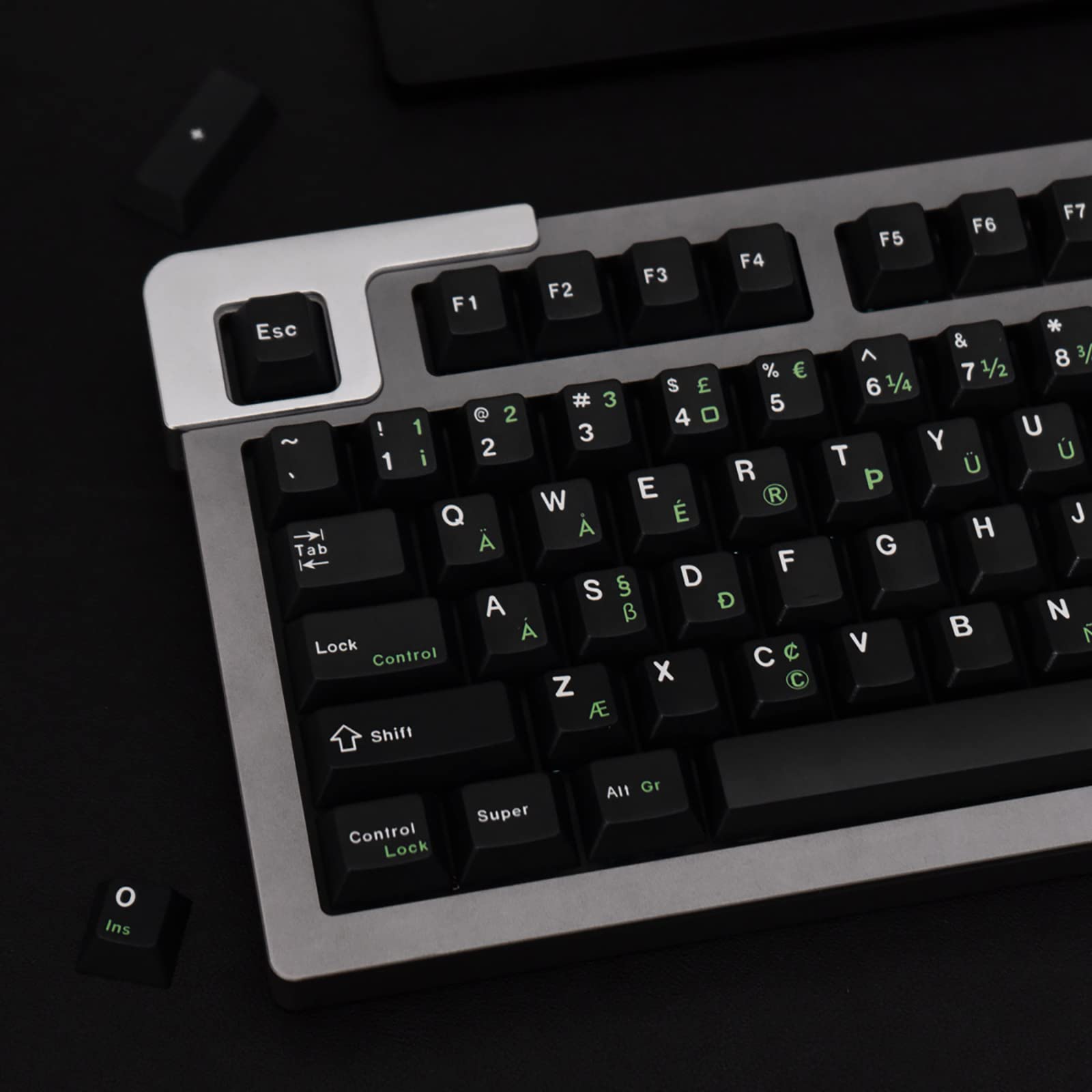 Amazon.com: 129 Keys PBT Dye Sub Cherry Profile Keycaps Custom Black ...