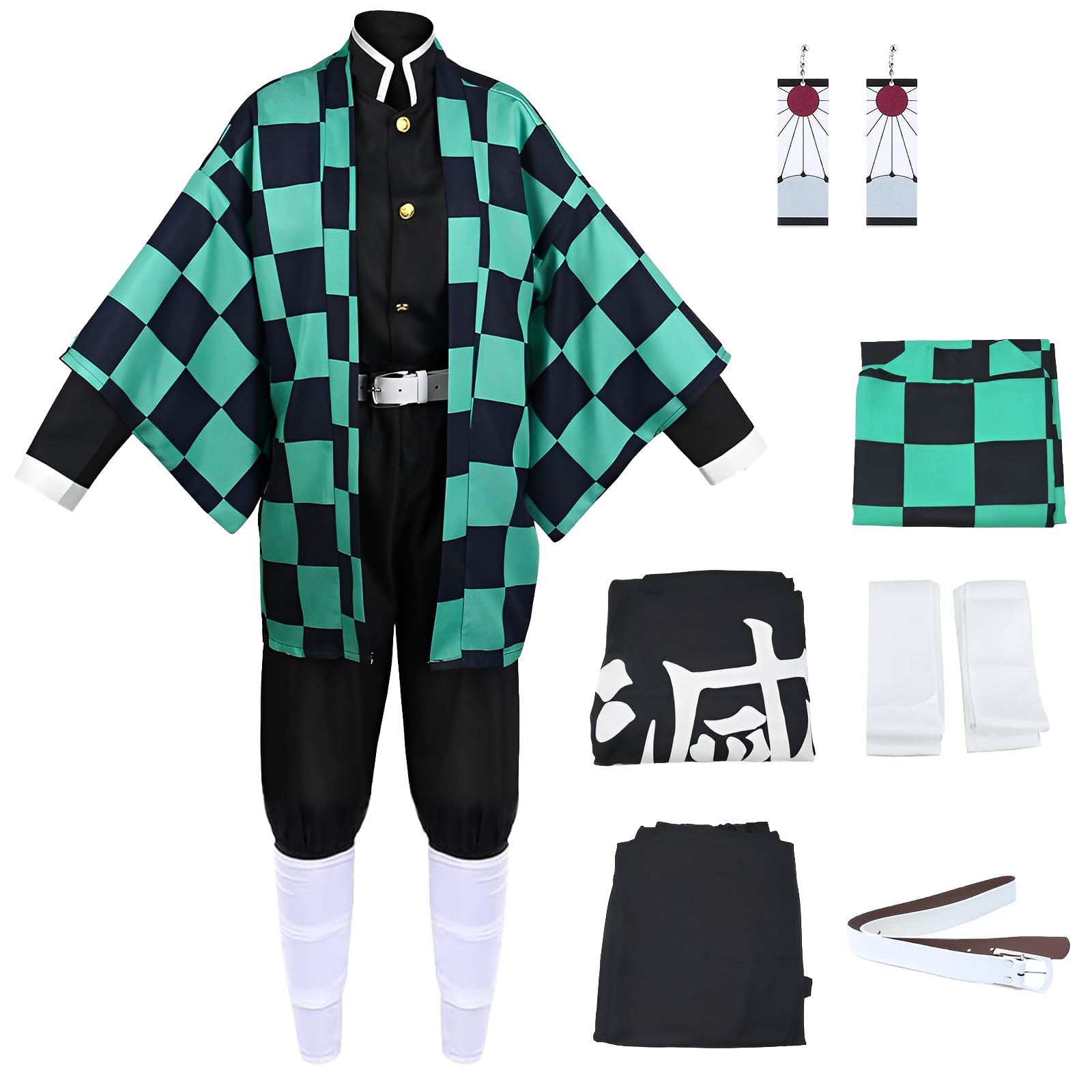 Pianocean Tanjiro Cosplay Tanjiro Kimono Cosplay Tanjiro Cosplay ...