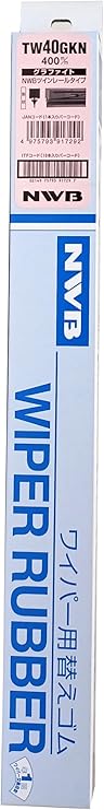 Amazon.co.jp: エヌダブルビー(Nwb) グラファイトワイパー替えゴム 400mm TW40GKN 1箱10本入 : 車＆バイク