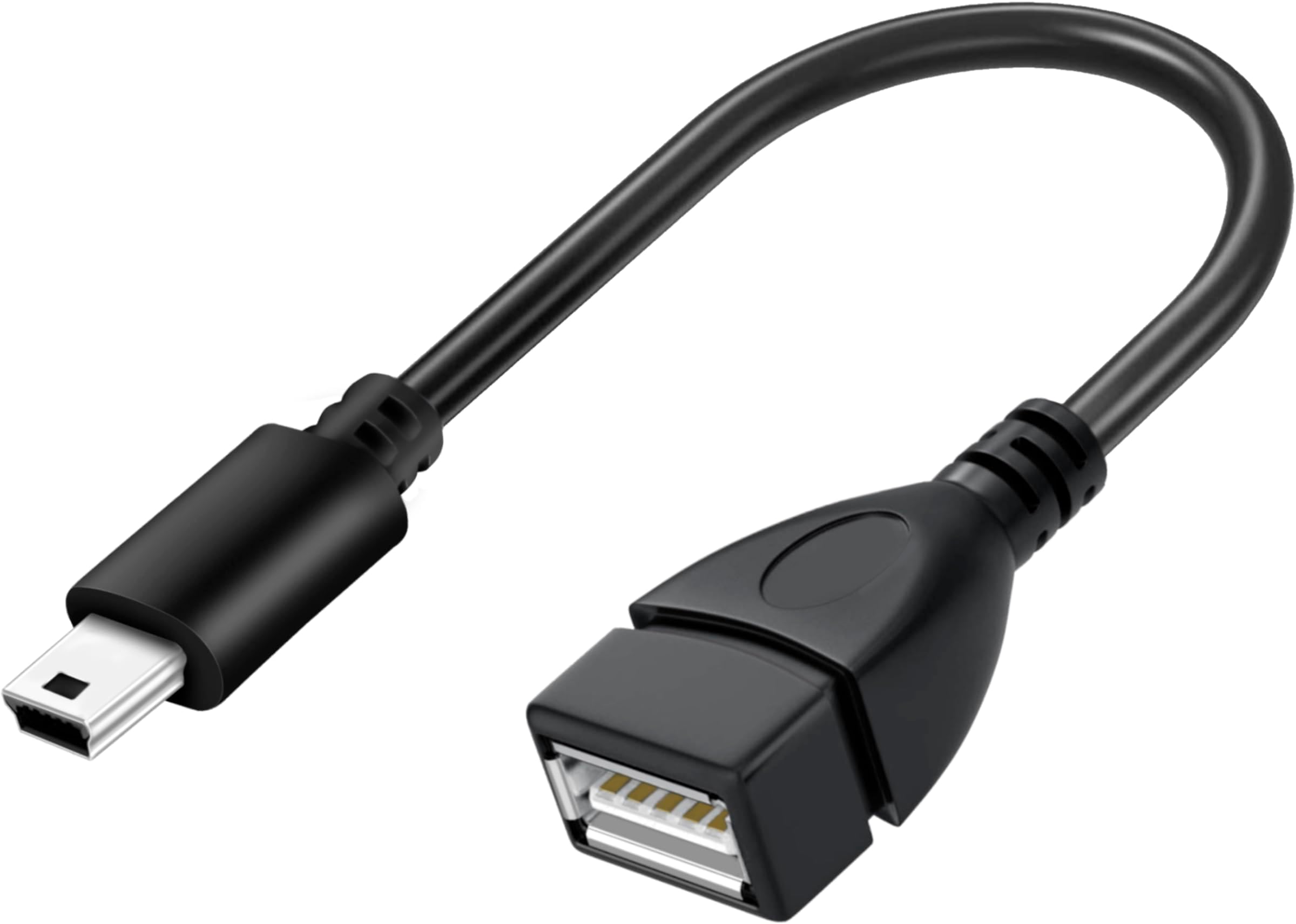 Amazon.com: SaiTech IT Mini USB OTG Cable for Digital Cameras - USB A ...