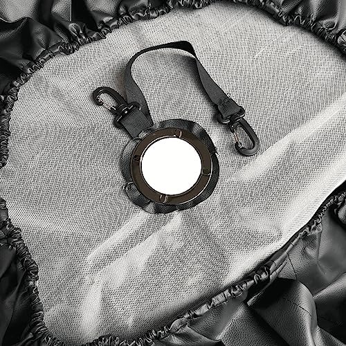 Amazon.com: TRIBONES for Jeep Spare Tire Cover with Camera Hole, Metal ...