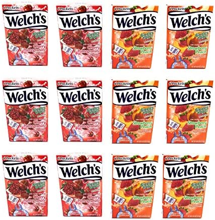 Amazon.com : Welch's Singles To Go Water Drink Mix - Passion Fruit ...