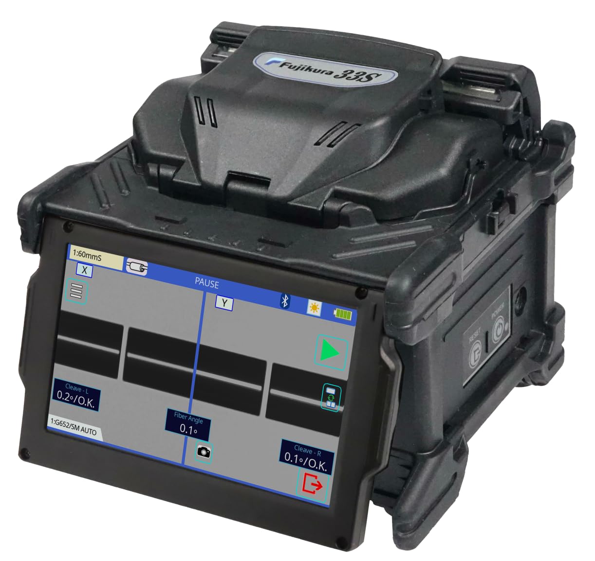 Fujikura FSM33S Single Fiber Fusion Splicer - Lightweight & Handy, 30 ...