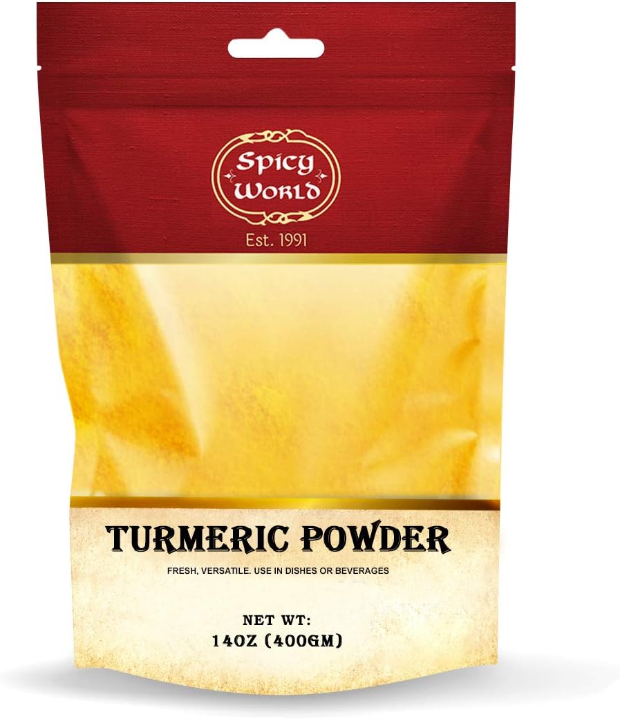 Amazon.com: Spicy World Turmeric Powder 5 Pound Bulk Bag - Indian ...