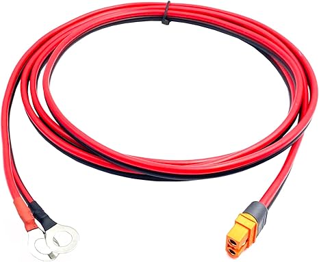 Amazon.com: daier 6.56Ft XT60i to O Ring Terminal Cable,12AWG XT60i ...