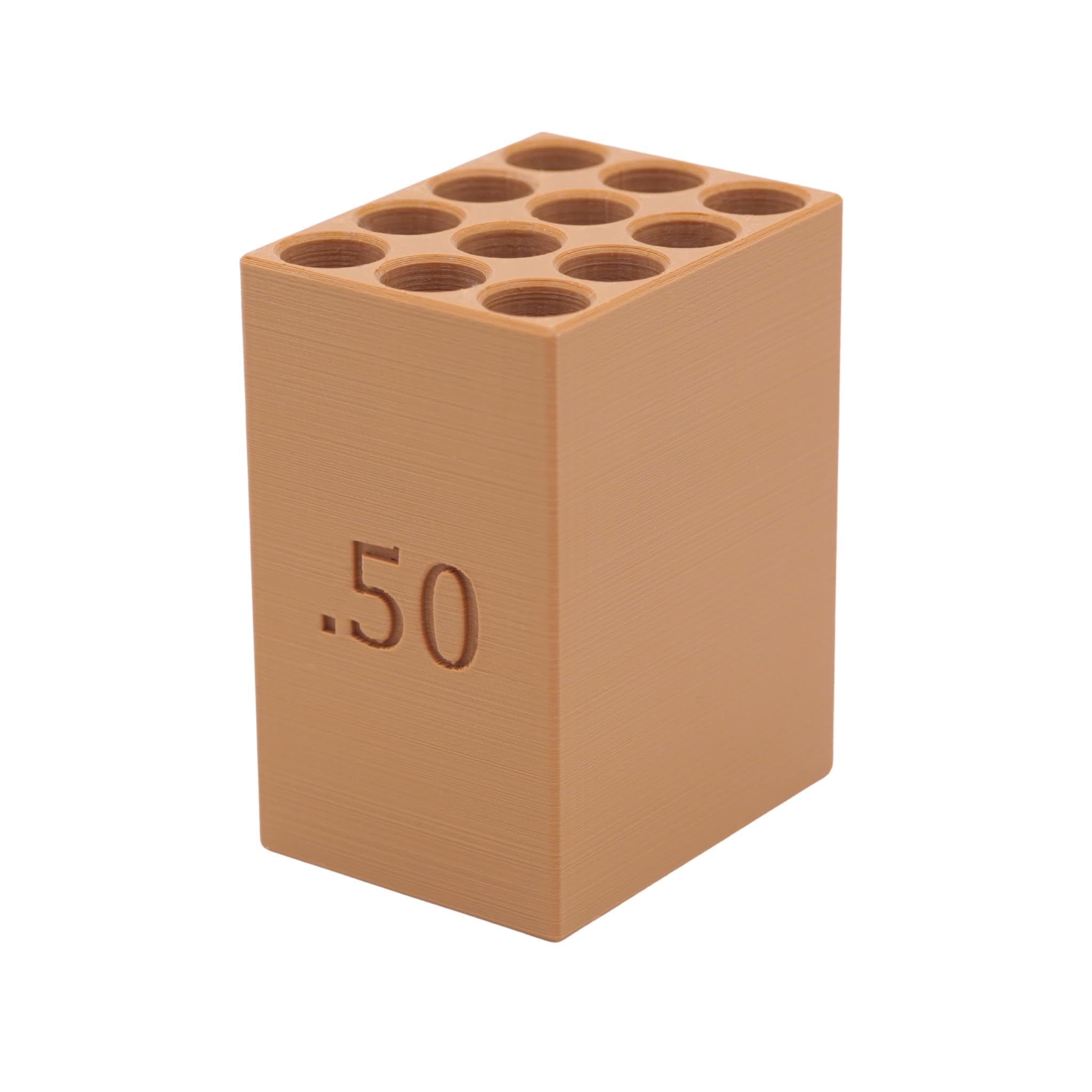 Amazon.com : 50 Cal. Paper Cartridge Loading Block for Muzzleloader and ...