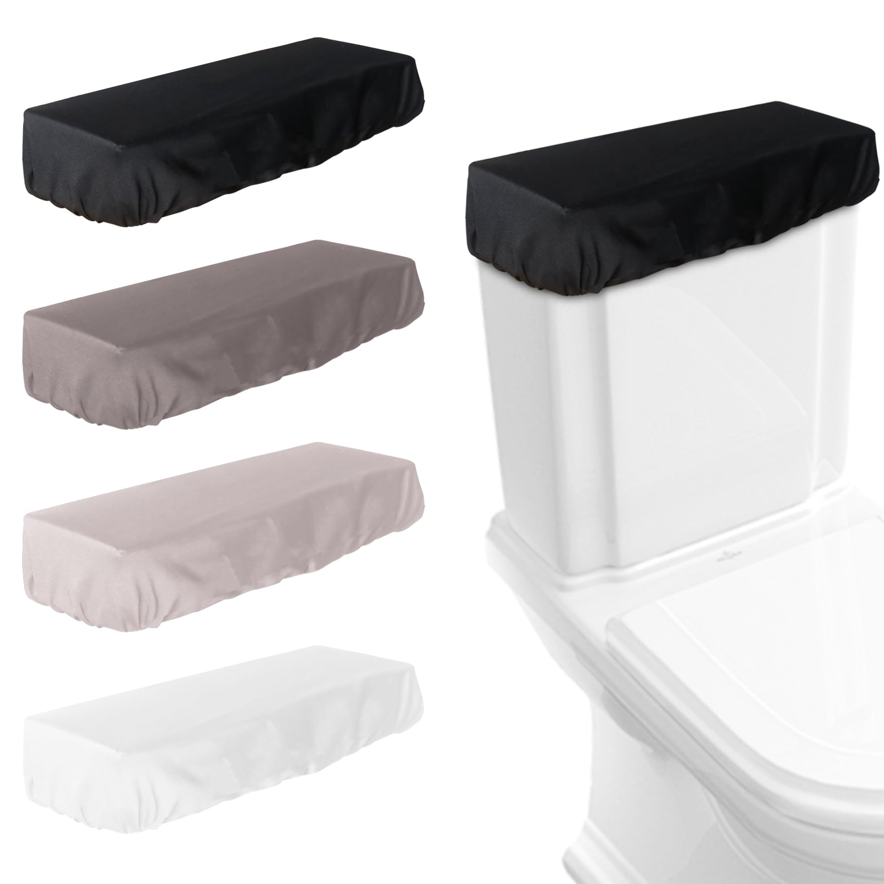 Amazon.com: Klmnop 4 Pcs Toilet Tank Lid Cover, Toilet Tank Cover of ...