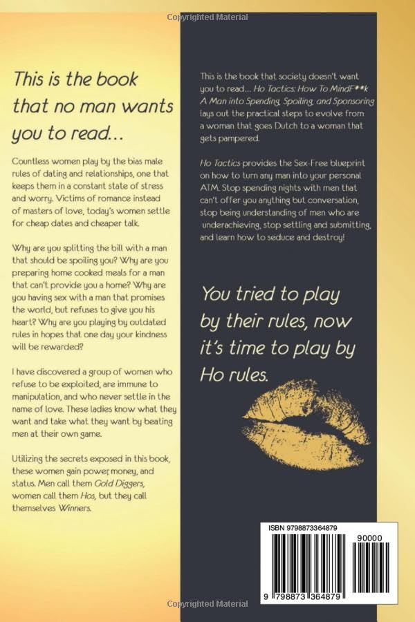Snapklik.com : Ho Tactics - Gold Edition: How To MindFk A Man Into Spending