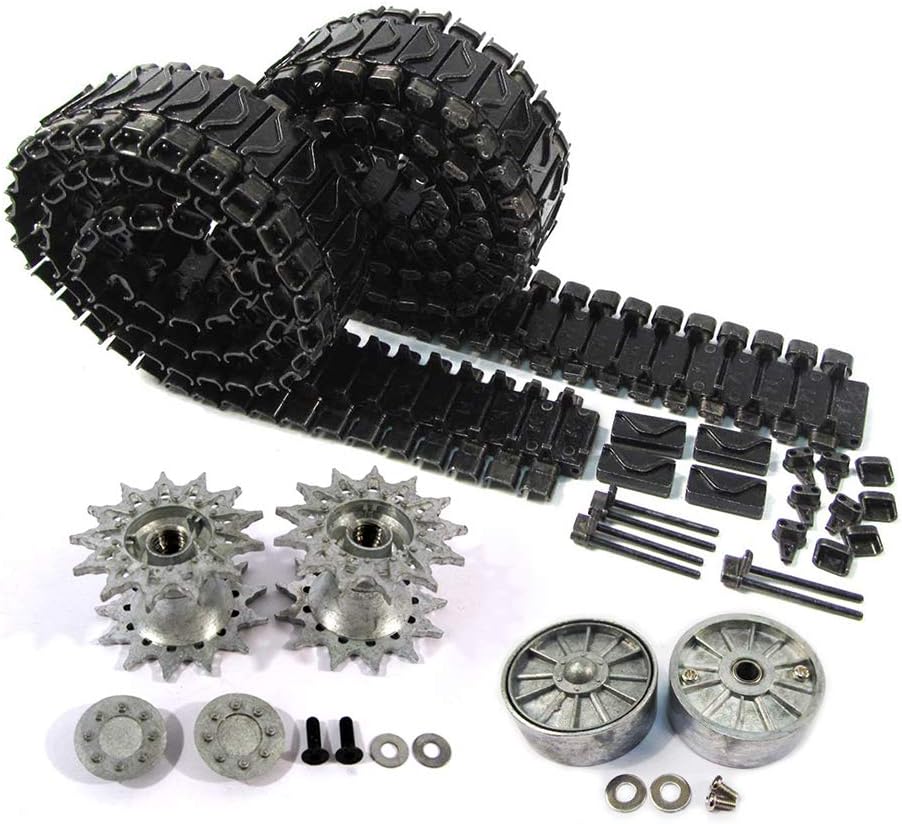 Amazon.com: 1:16 Mato T74 Metal Tracks with Duckbills Sprockets Driving ...