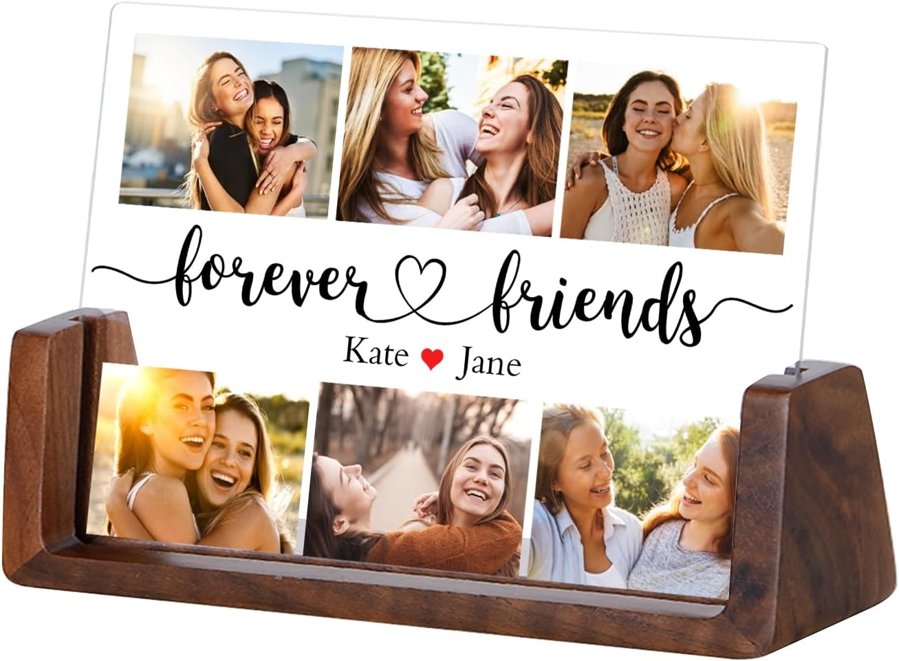 Amazon.com - Custom Best Friend Photo Frame, Personalized Bestie ...
