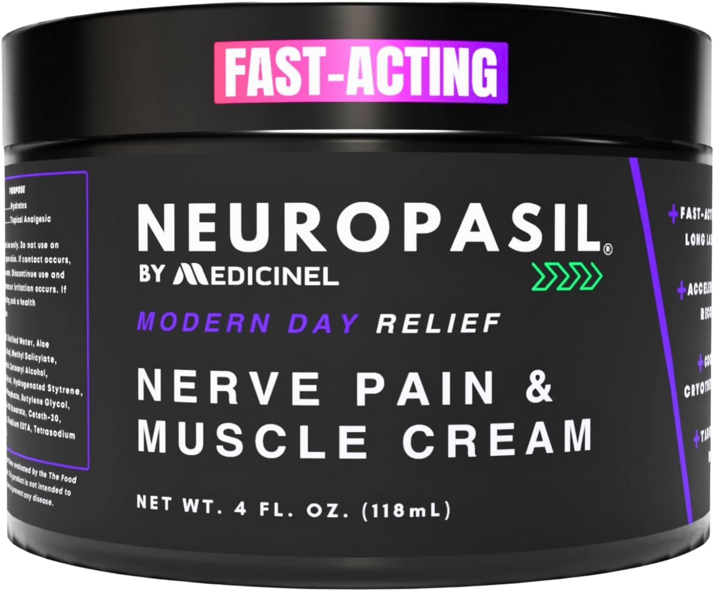 Amazon.com: Neuropathy Nerve Relief Cream - Fast Acting Max Relief for ...