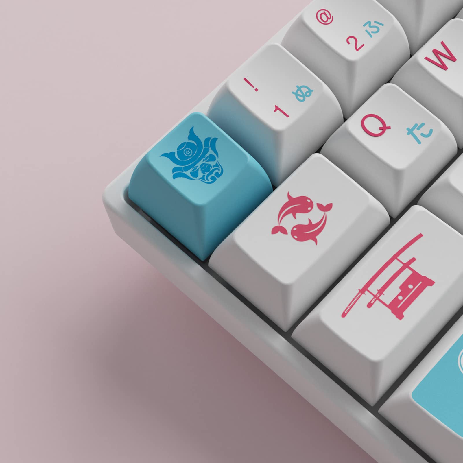 Akko World Tour Tokyo R2 145-Key OSA Profile Dye-Sub PBT Full Keycap ...