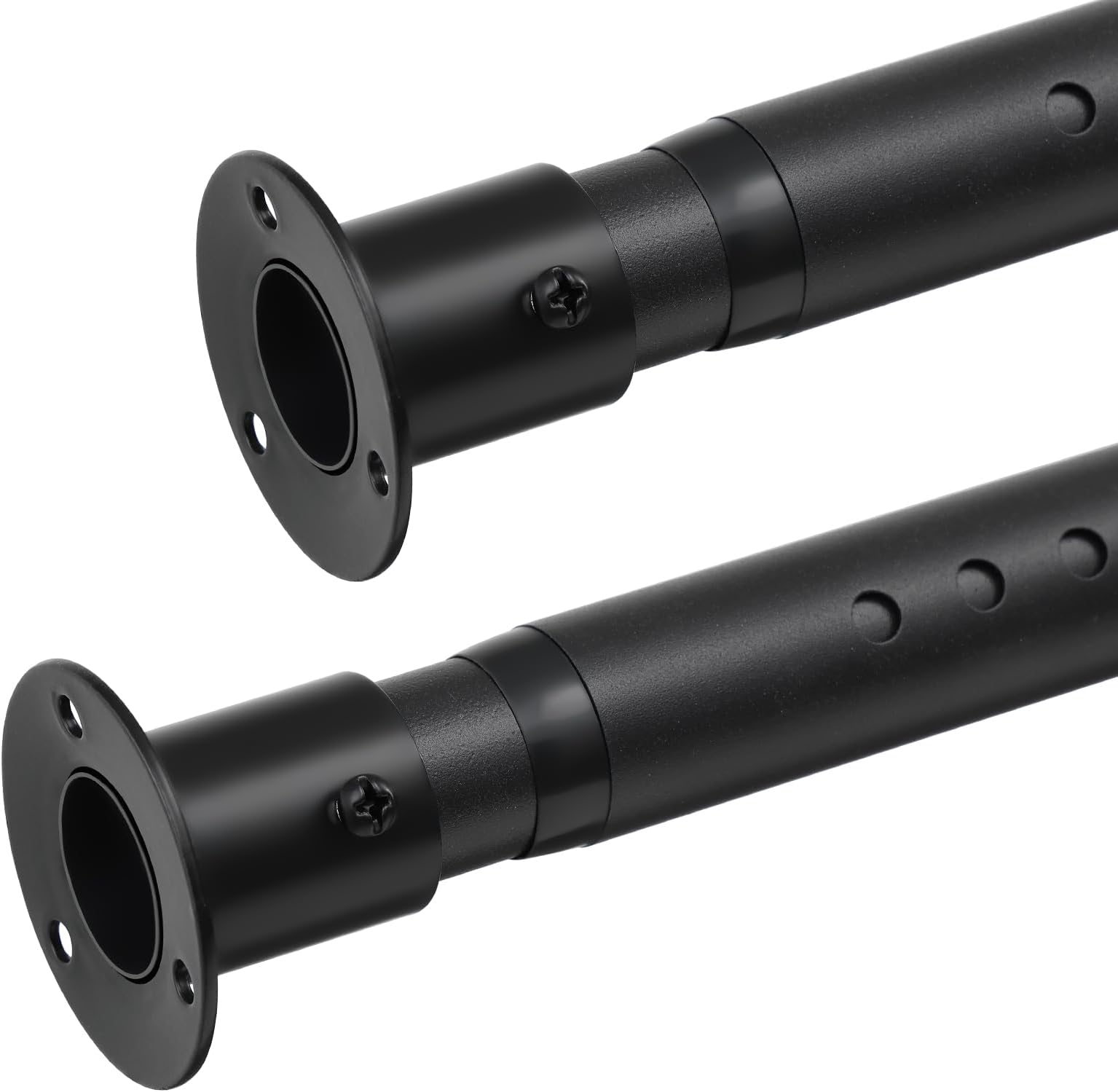 Amazon.com: Closet Rod,17 to 96 Inch Adjustable Closet Rods for Hanging ...