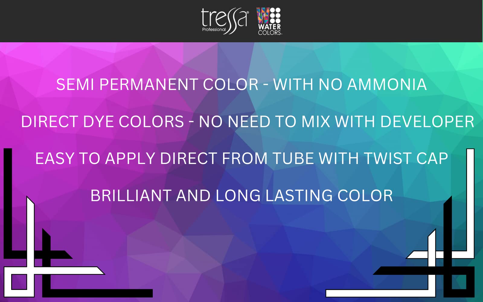 Snapklik.com : Watercolors DD Intense Semi Permanent Hair Color, Ultra ...