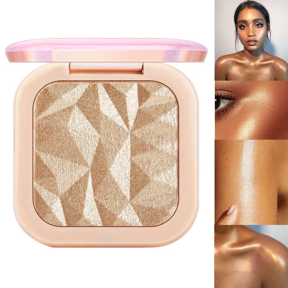 Gold Highlight Makeup