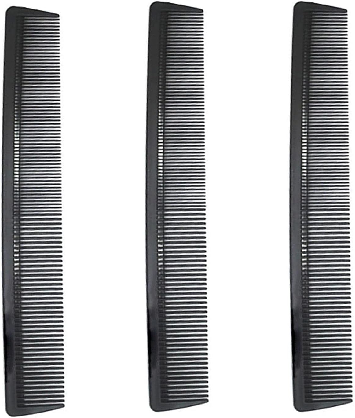 Amazon.com : Luxxii 6 Pack - 9" Large Black Dressing Comb Barber Comb ...
