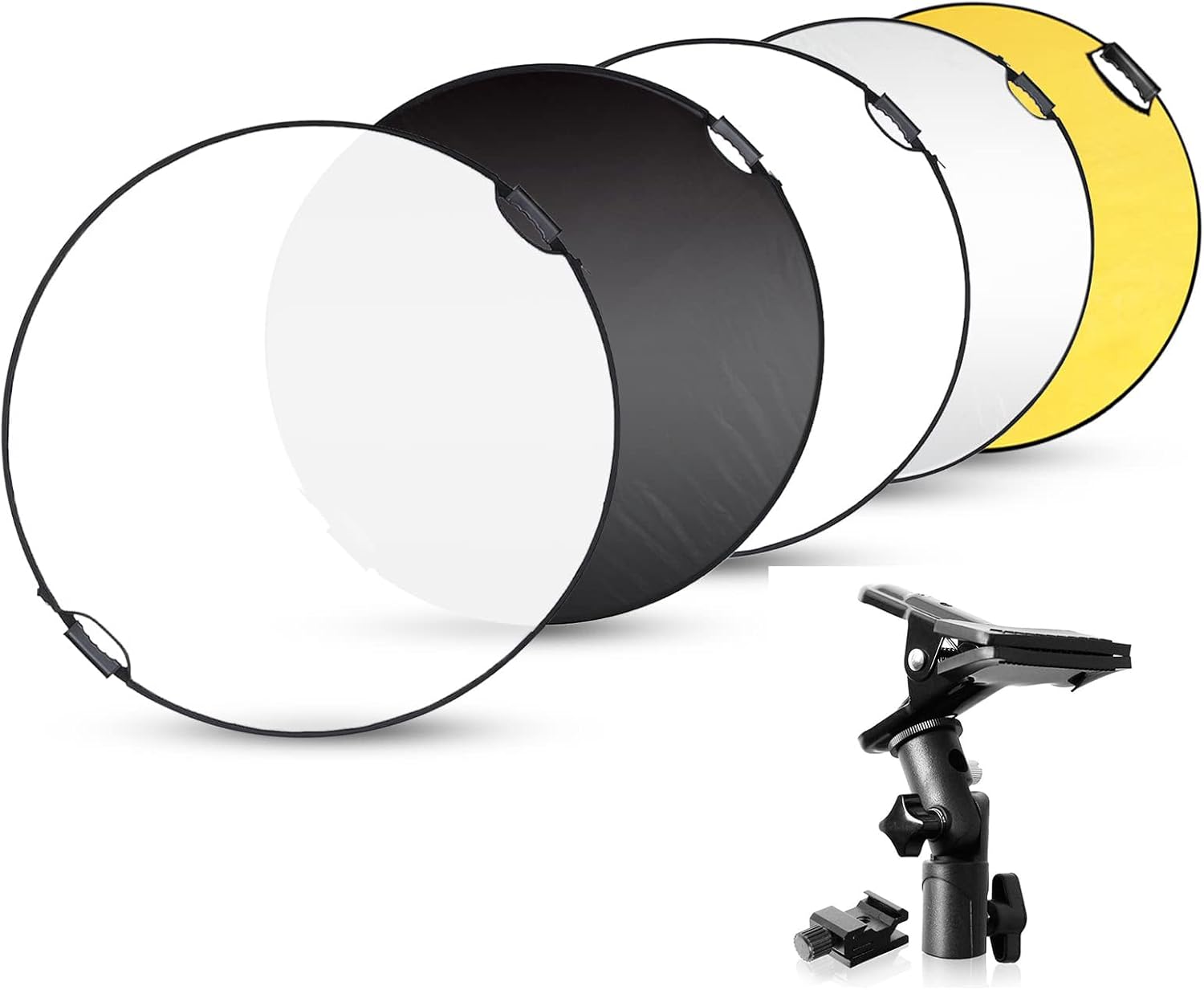 Amazon.com : Selens 43 Inch/110 Centimeter Light Reflector Diffuser 5 ...