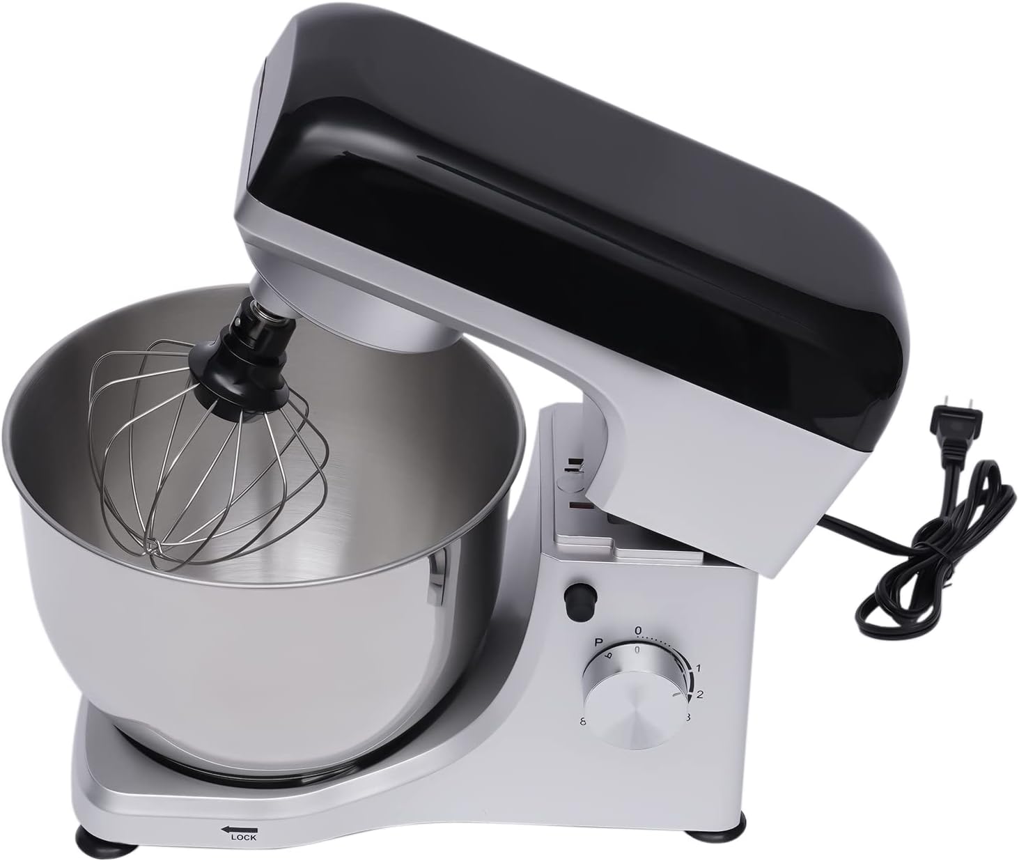 Amazon.com: EUROSTAR ESM900BC, 200W 3QT 5-Speed Stand/Hand Mixer, Black ...