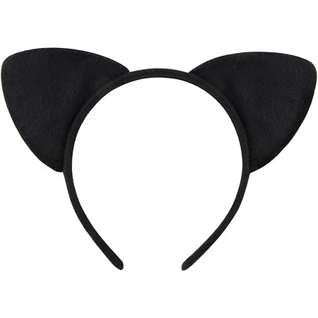 Amazon.com : Cat Ears Headband for Women Girls, Halloween Cosplay Cat ...