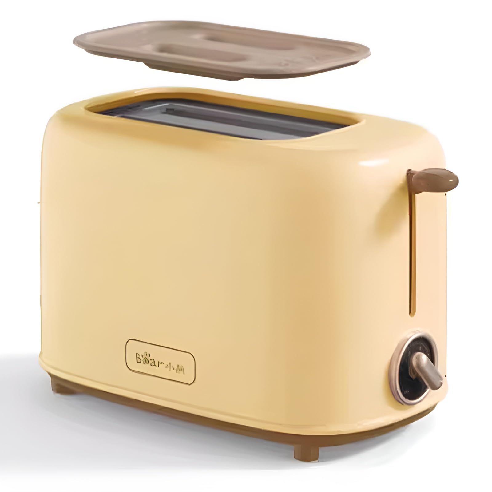 Bear 2 Slice Toaster, 1-inches Wide Slot Bagel Toaster with 6 Shade ...