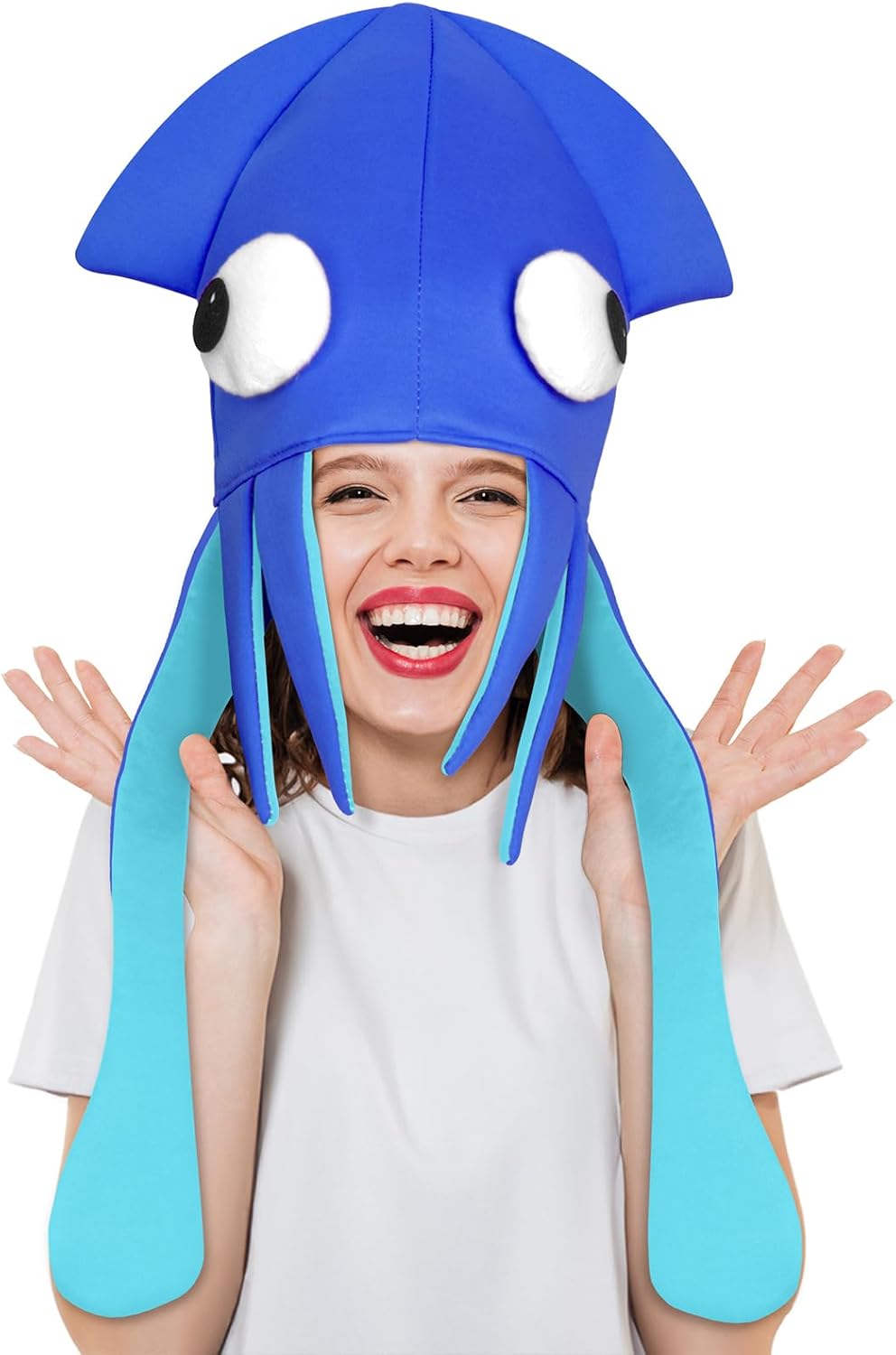 Amazon.com: COZYMATE Funny Hats for Adults Squid Octopus Hat for ...