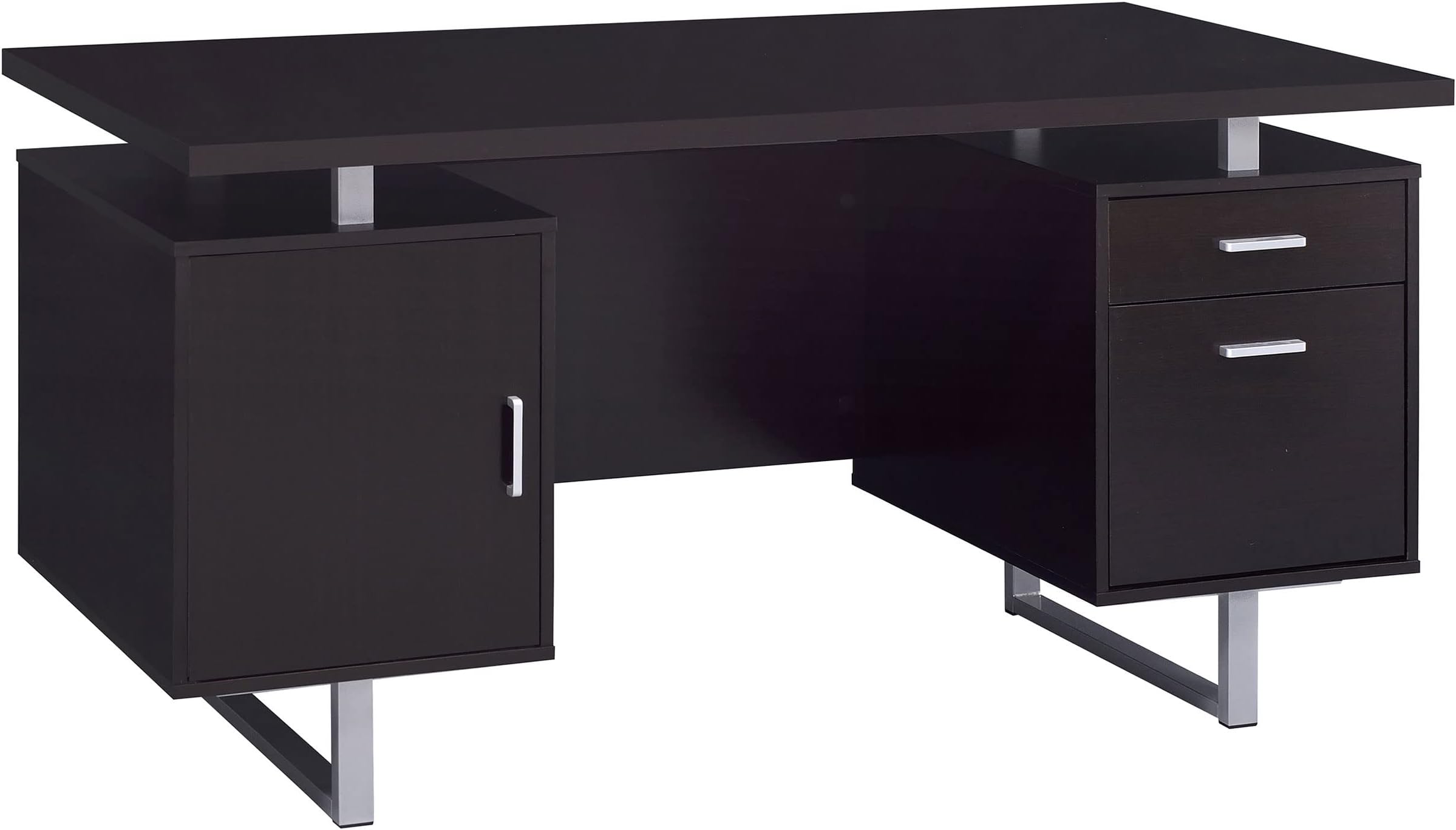 Amazon.com: Techni Mobili Modern Design Computer Desk with Multi ...