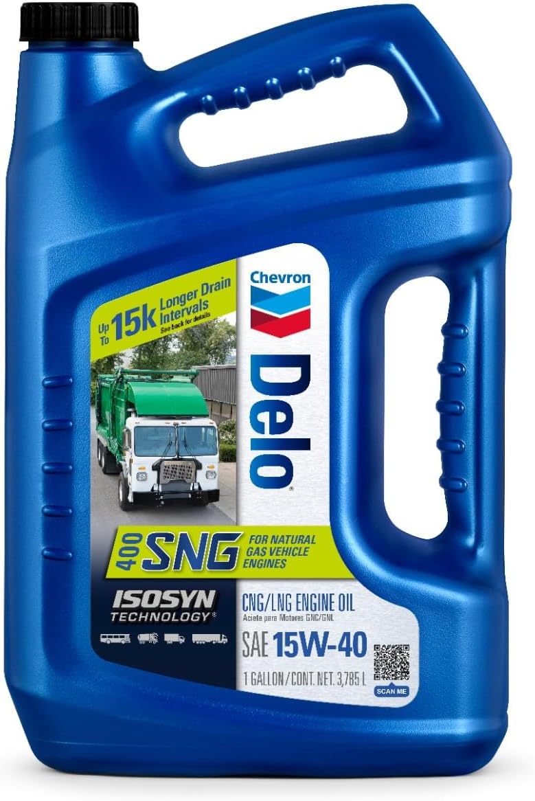 Amazon.com: Delo 400 SNG 15W40 Natural Gas Motor Oil 1 gal, Pack of 3 ...