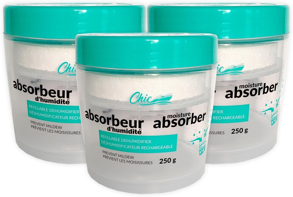 Amazon.com - 2 Pack High Capacity Damp Rid Moisture Absorber Bucket ...