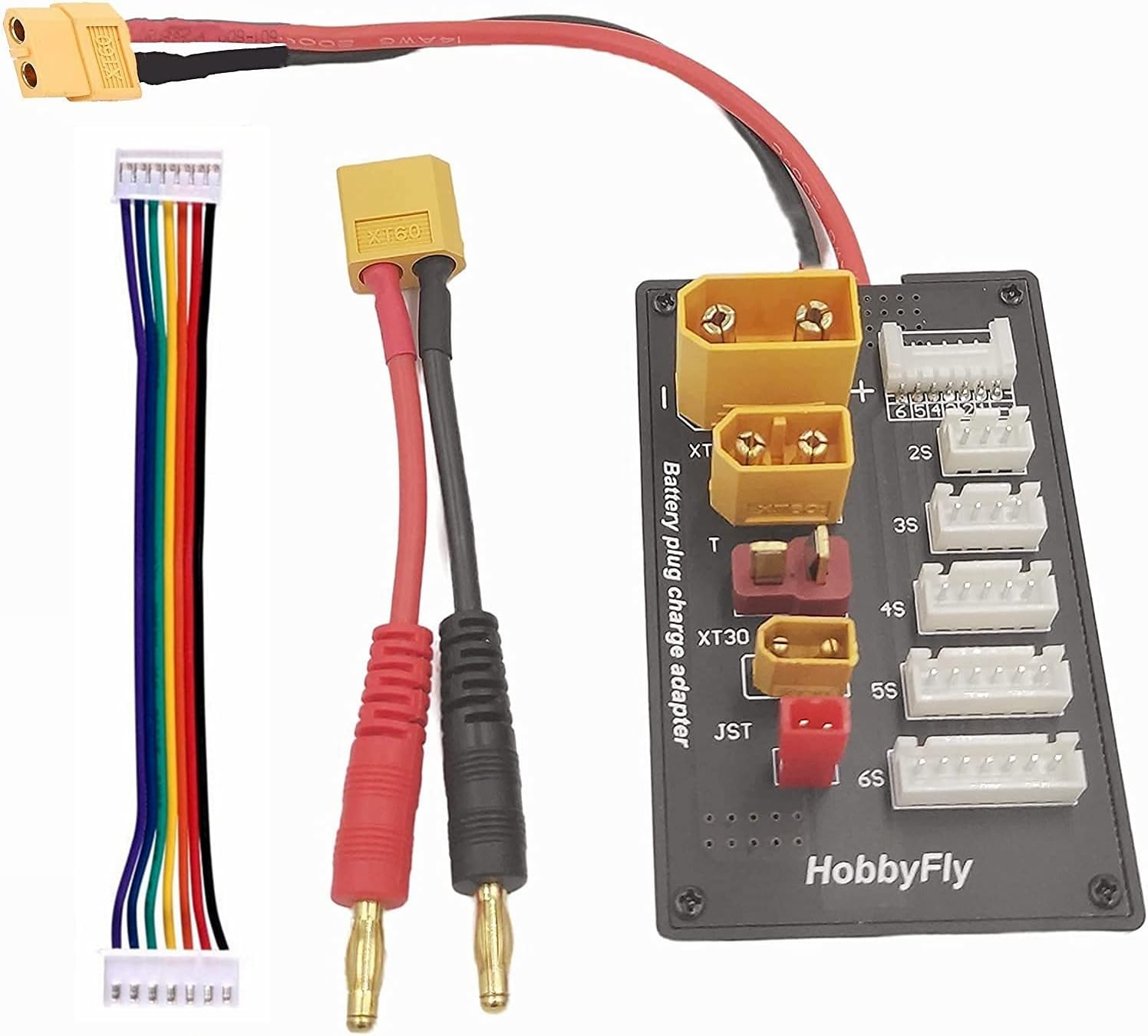 Amazon.com: Readytosky XT30 XT60 XT90 JST T Connector Lipo Battery ...