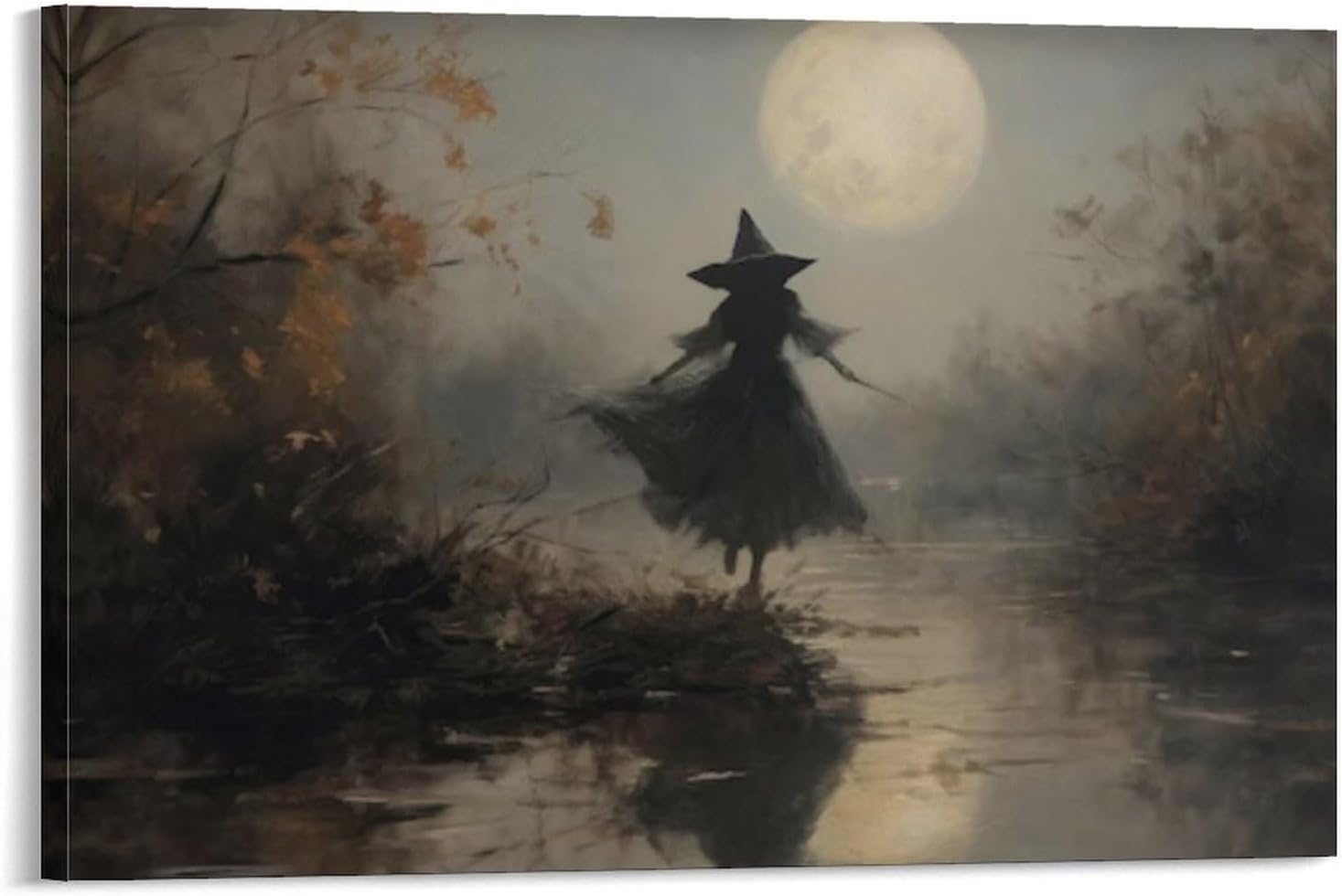Amazon.com: Beautiful Visual Art Aesthetics Halloween Vintage Prints ...