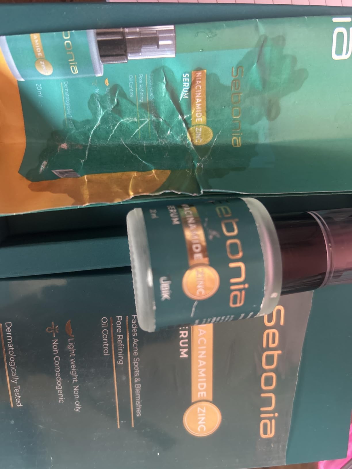 Sebonia Niacinamide Zinc Serum (20 ml) : Amazon.in: Beauty