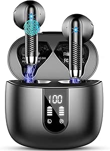 Wireless Earbuds, Bluetooth 5.3 Headphones NEW Wireless Headphones with ...