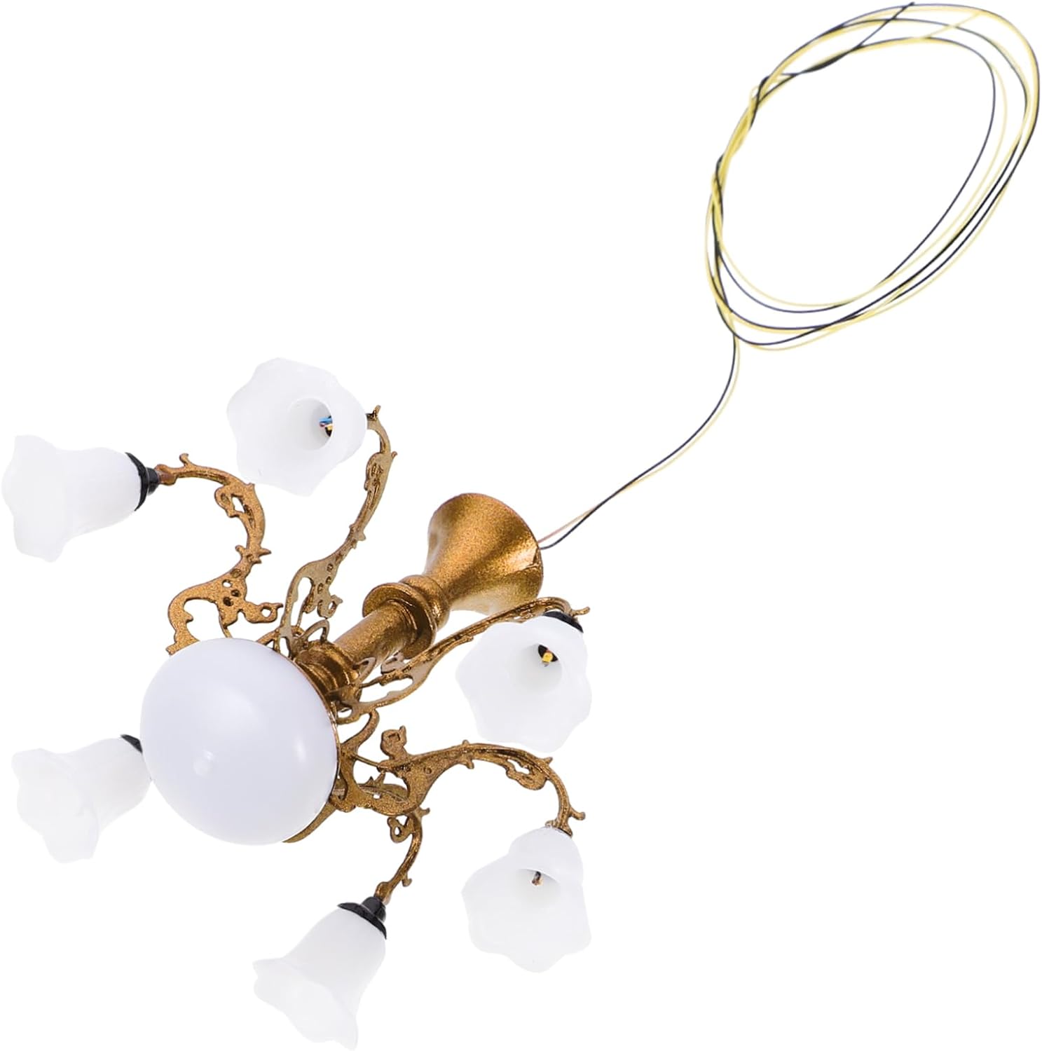 Amazon.com: Yardenfun Miniature Lamp Tiny Chandelier Light for ...