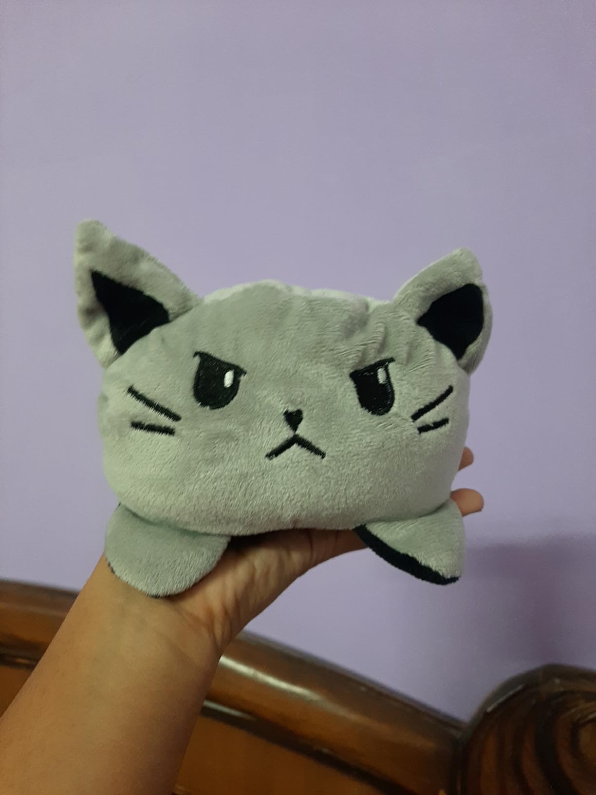 Buy Fluffybliss Reversible Cat Soft Toys for Kids, Stuffed Animal Plush ...