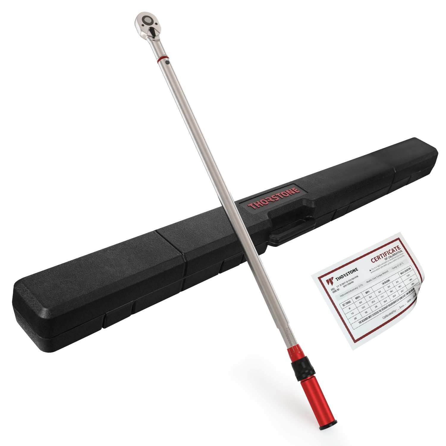 Thorstone 3/4 Click torque wrench, 100-600 FT-LB/135-815 Nm, 24-Tooth ...