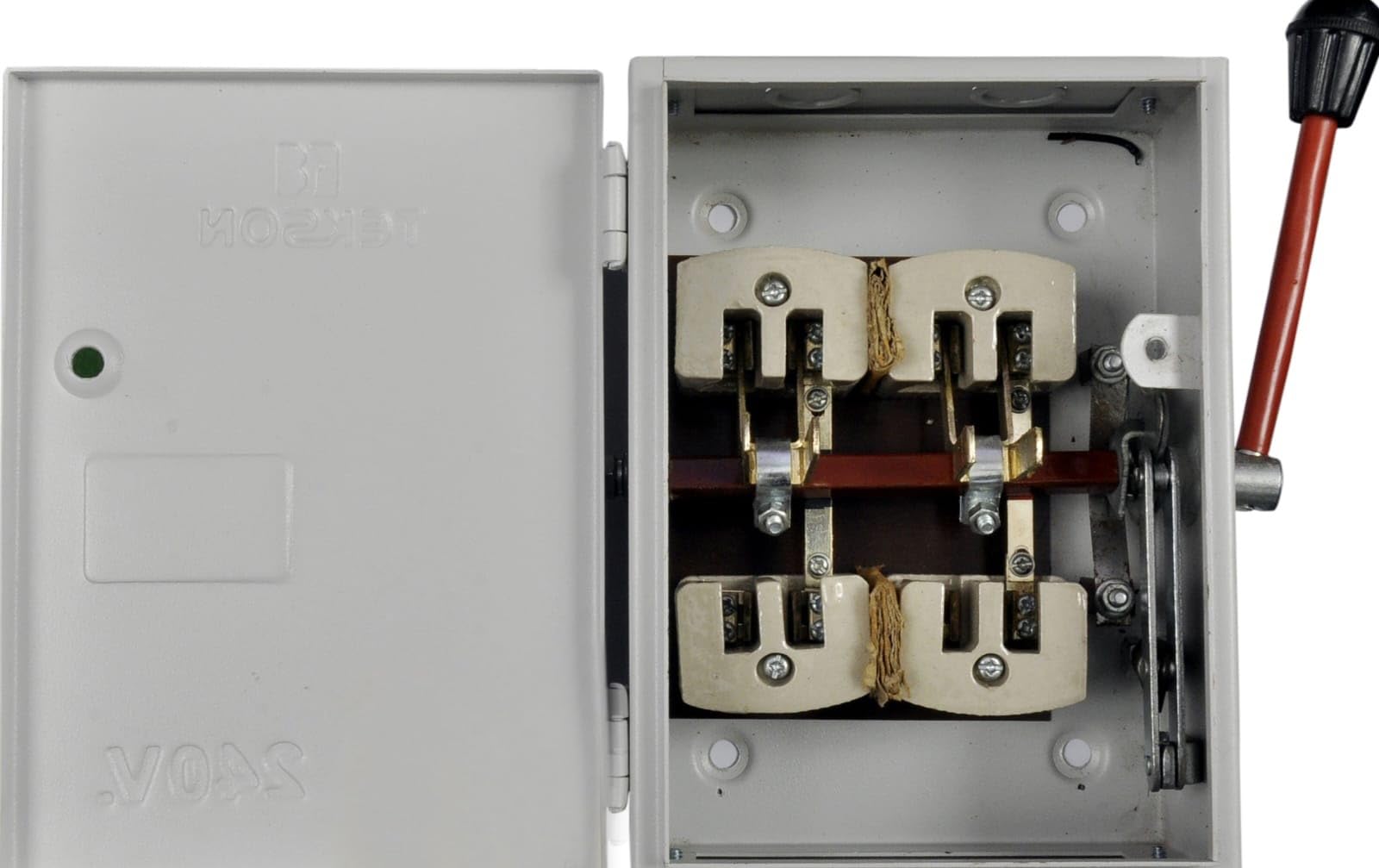 WINGWON Electric Changeover Switch - (grey,2 pole, 240 volt,32amp) NO ...