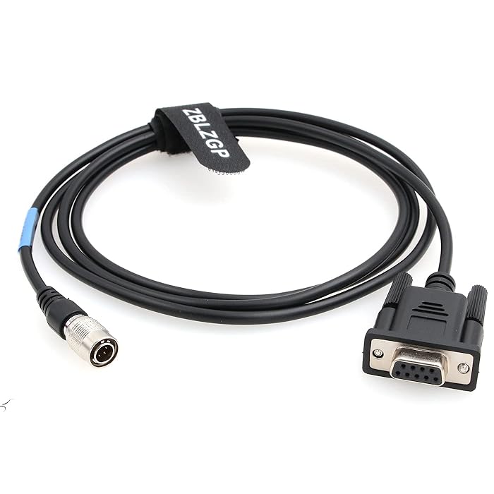 Buy ZBLZGP 6 Pin Hirose Male to DB9Total Station Data Collector Cable ...