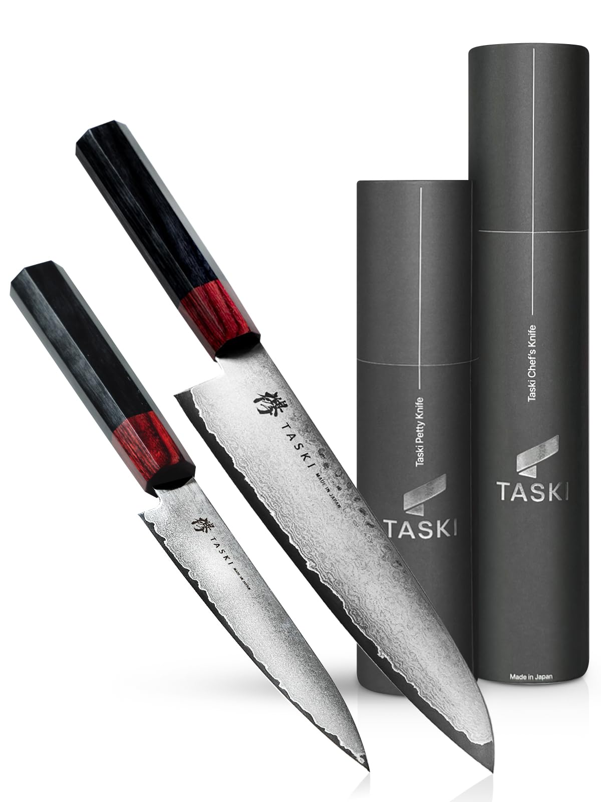 Amazon.com: Taski Knife Set, Chef's Knife & Petty Knife, Japanese ...