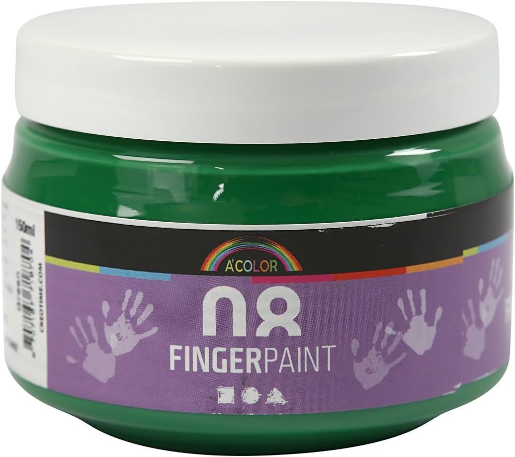 Amazon.com: Creativ Finger Paint, Green, 150 ml : Toys & Games