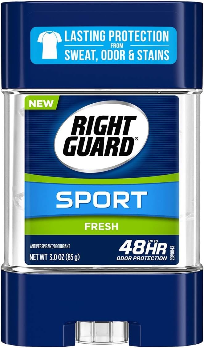 Amazon.com : Right Guard Sport Antiperspirant and Deodorant, Clear Gel ...
