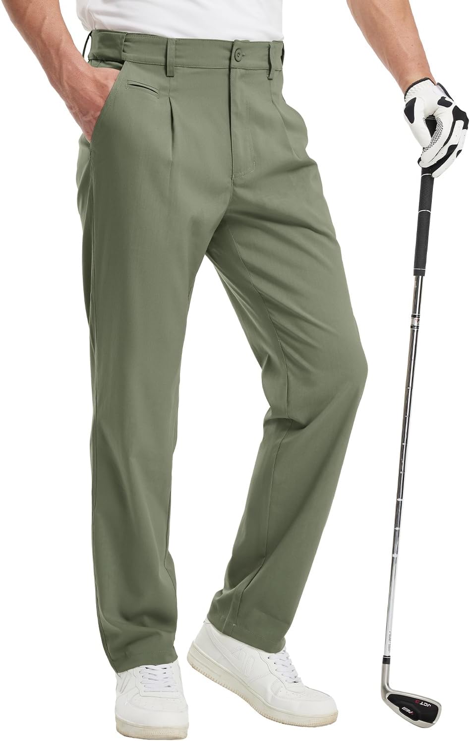 Amazon.com: Gopune Men's Lightweight Golf Pants Classic Fit Quick Dry ...