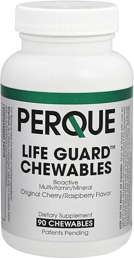 Amazon.com: Perque Life Guard Chewables, 90 Count : Health & Household