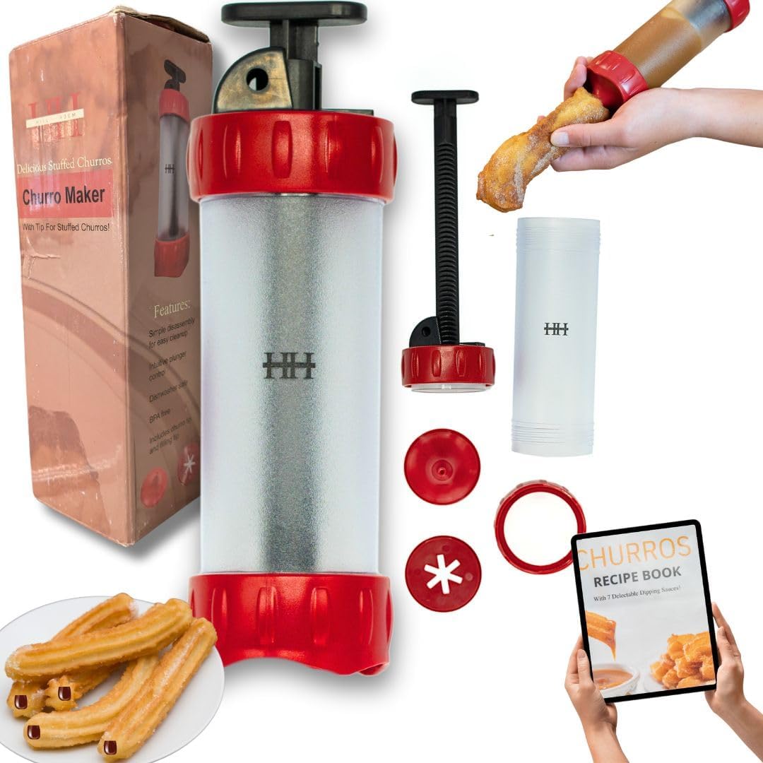 Amazon.com: Churrera Churro Maker Machine, Homemade Churros, 3 ...